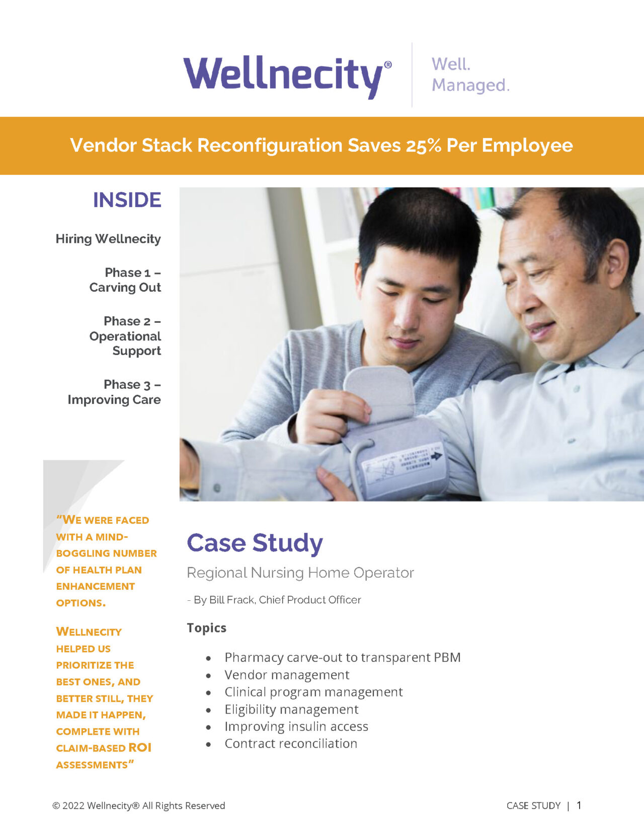 Case Studies ~ Wellnecity